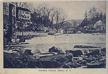 Gilboa Falls, Gilboa (ca. 1910), Schoharie County, NY